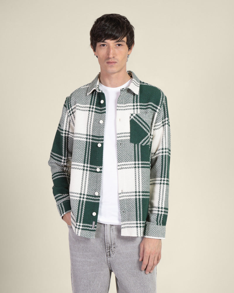 Larsson & Co Men’s Large Check Overshirt
