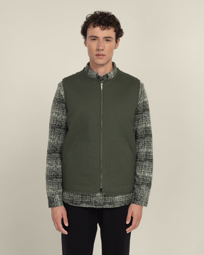 Larsson & Co Men’s Thorin Canvas Gilet