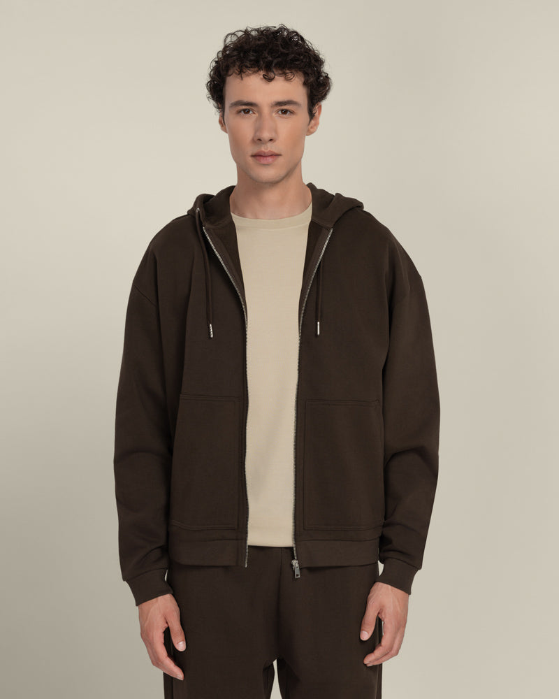 Larsson & Co Men’s Jelling Heavyweight Zip-Through Hoodie