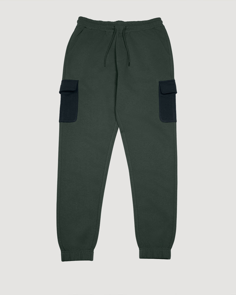Larsson & Co Mens Combat Jogger With Contrast Pockets